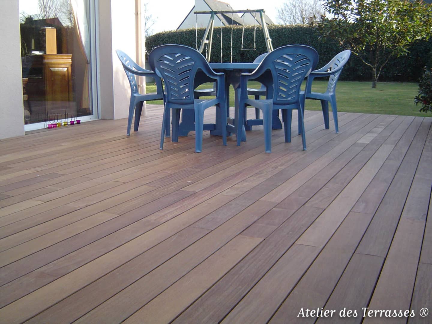 Conception terrasses au sol Quimper Finistère Morbihan